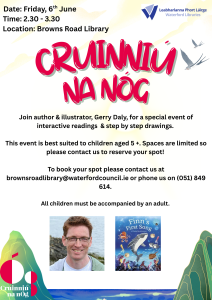 Cruinniú na nÓg at Browns Road Library - Waterford City & County ...